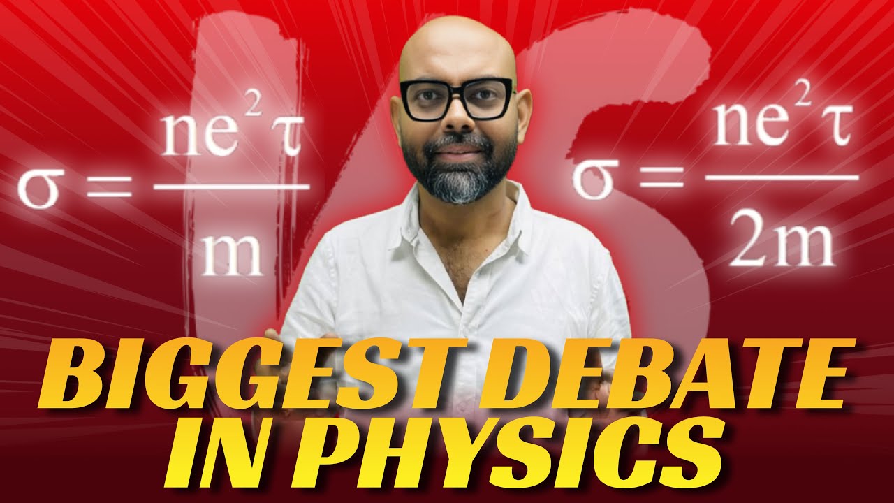 Correct Formula of Electrical Conductivity - With Proof - YouTube