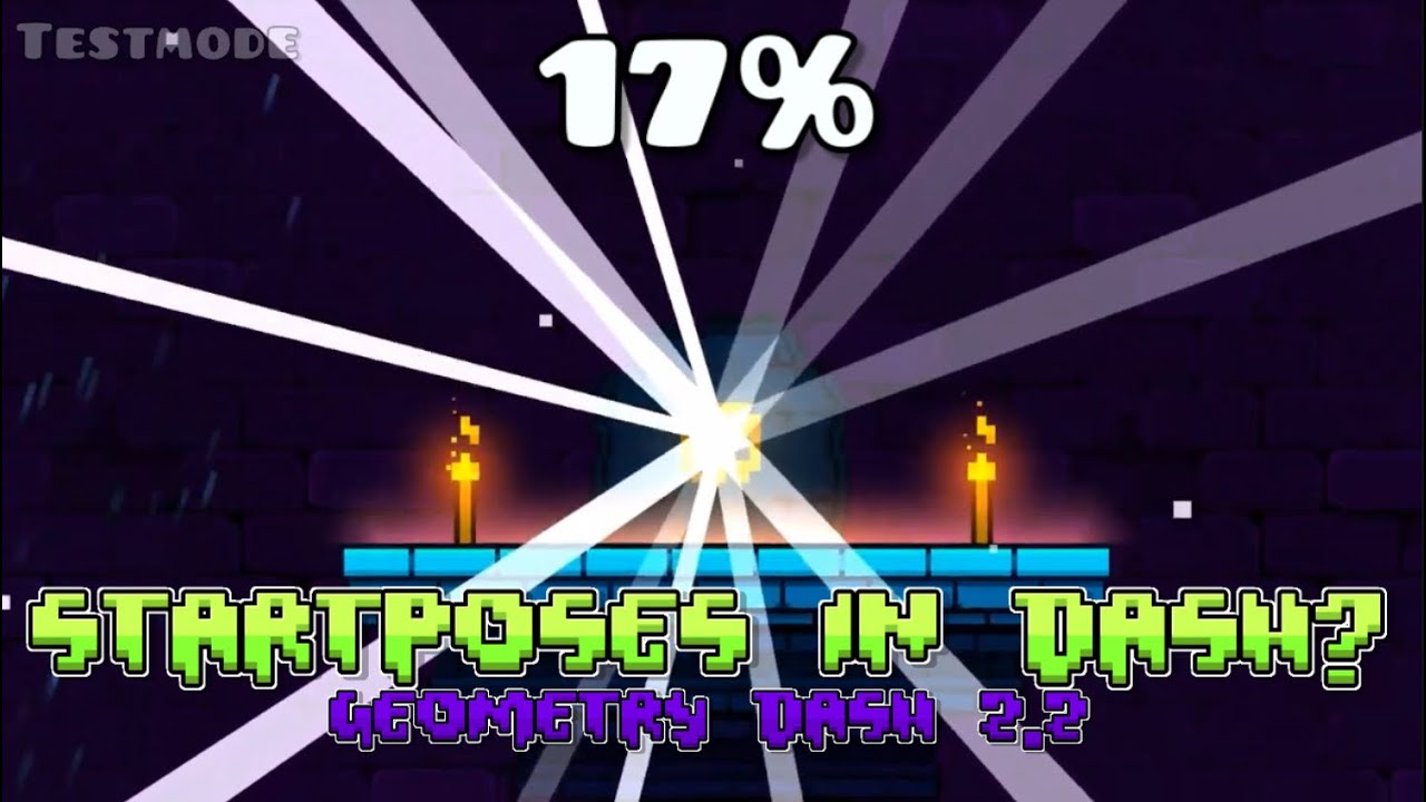 Startposes in "Dash"??? | Megahack V8 Startpos Switcher | Geometry Dash ...