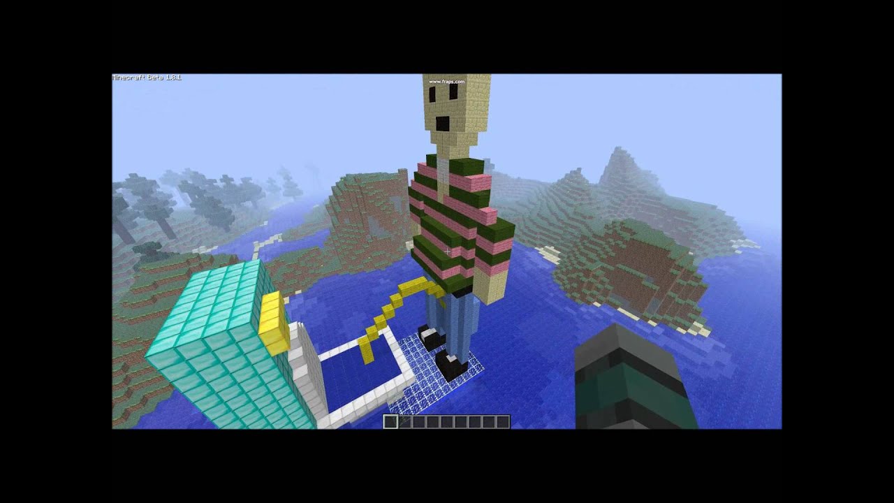 Minecraft - Man Urinating in Toilet - YouTube