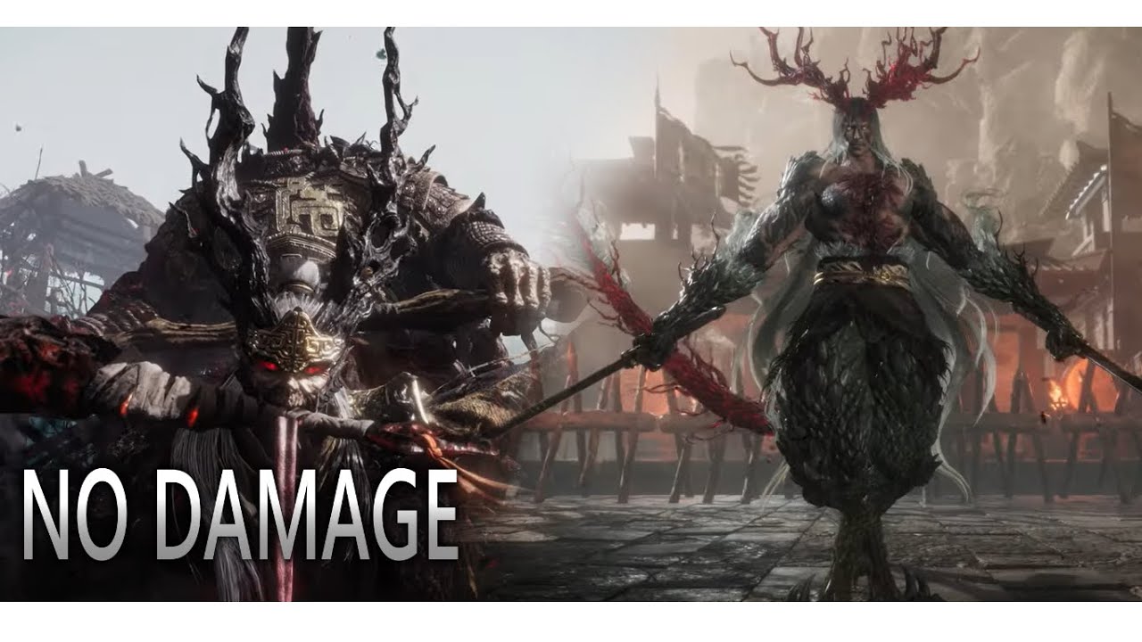 Wo Long: FD - Yan Liang, Wen Chou & Demon Liu Bei - NO DAMAGE - YouTube