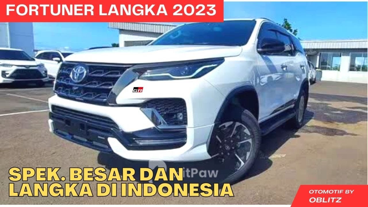 FORTUNER LANGKA - GR SPORT 4X4 DUAL TONE SPEC. TERMAHAL - YouTube
