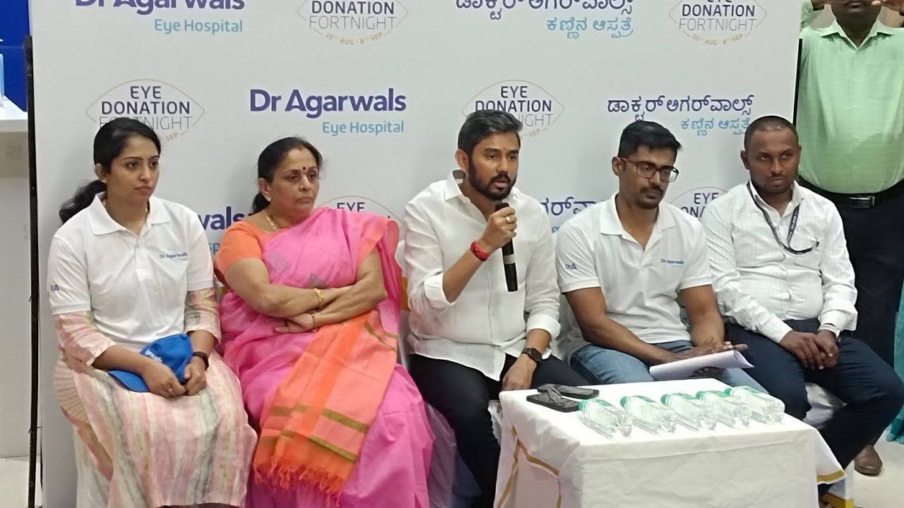 Walkathon organized by Dr. Agarwal Eye Hospital to create awareness ...