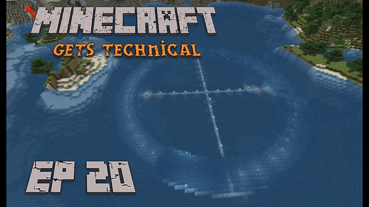 Sealing the Underwater Torus Ep 20 Minecraft Gets Technical - YouTube