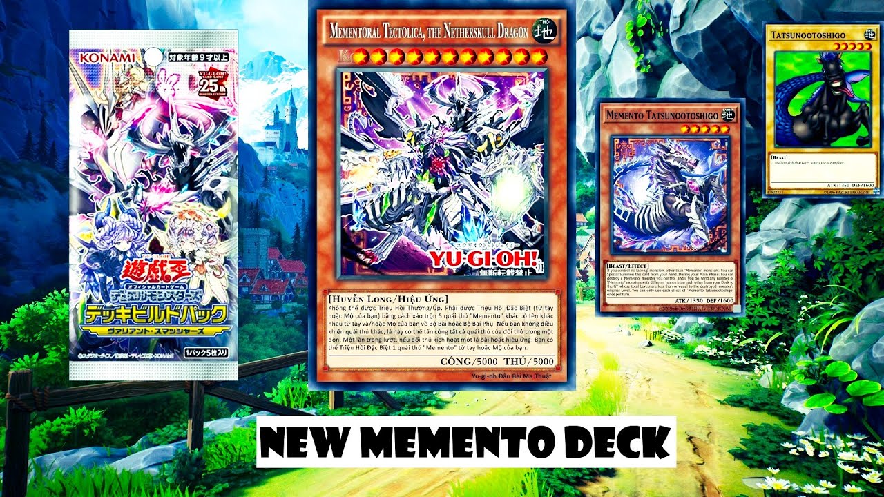 (YGOPRO) Mementotlan ,Memento deck,2 deck, the Netherskull Dragon ...