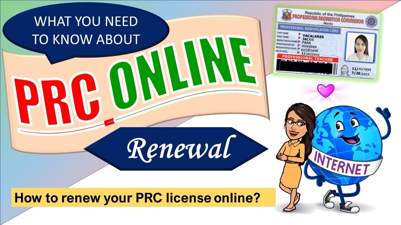 PRC Online Renewal 2024 - YouTube