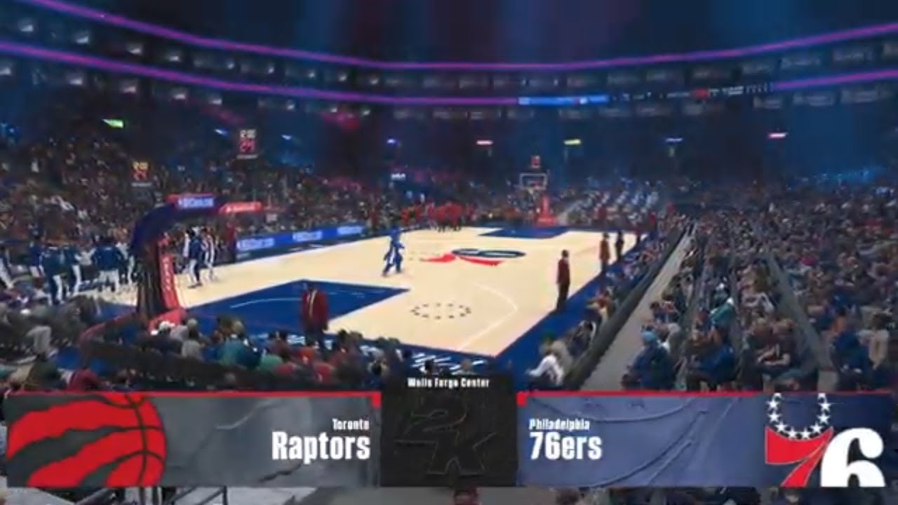 NBA 2K24 - Toronto Raptors vs Philadelphia 76ers - YouTube
