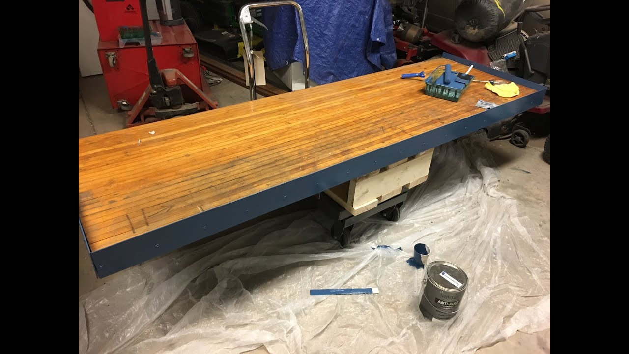 Building a Heavy Duty Stanley Vidmar Workbench Part 9: Making a ...