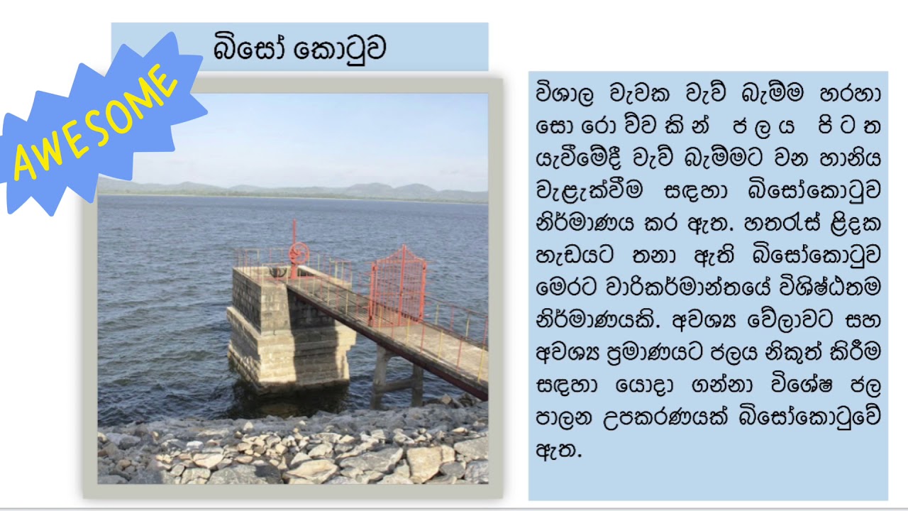 වැවක කොටස් හඳුනා ගනිමු.3,4 හා 5 ශ්‍රේණි සඳහා#ශිෂ්‍යත්ව විභාගයට සූදානම් ...