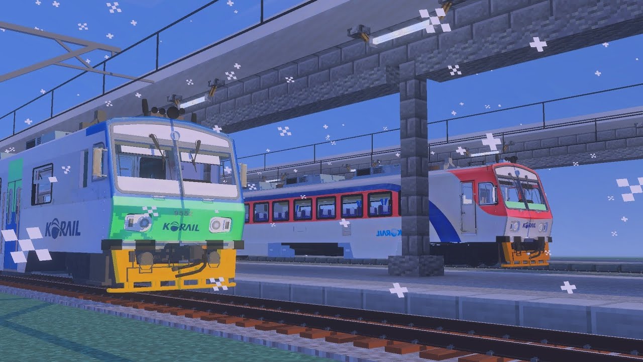 마인크래프트 디젤동차 애드온(CDC,RDC동차) - YouTube