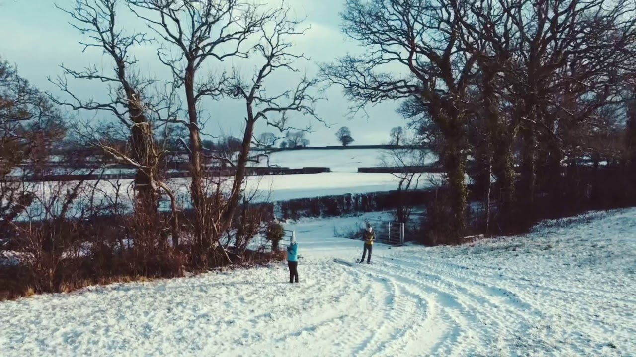 Winter walk at Litton Woods - YouTube