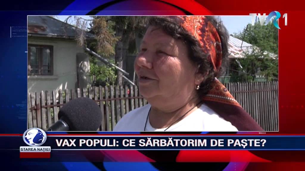 VAX POPULI: CE SĂRBĂTORIM DE PAȘTE? - YouTube