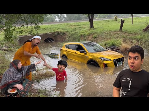 Puri Mamu Family Pani Mein Doob Gai 😱