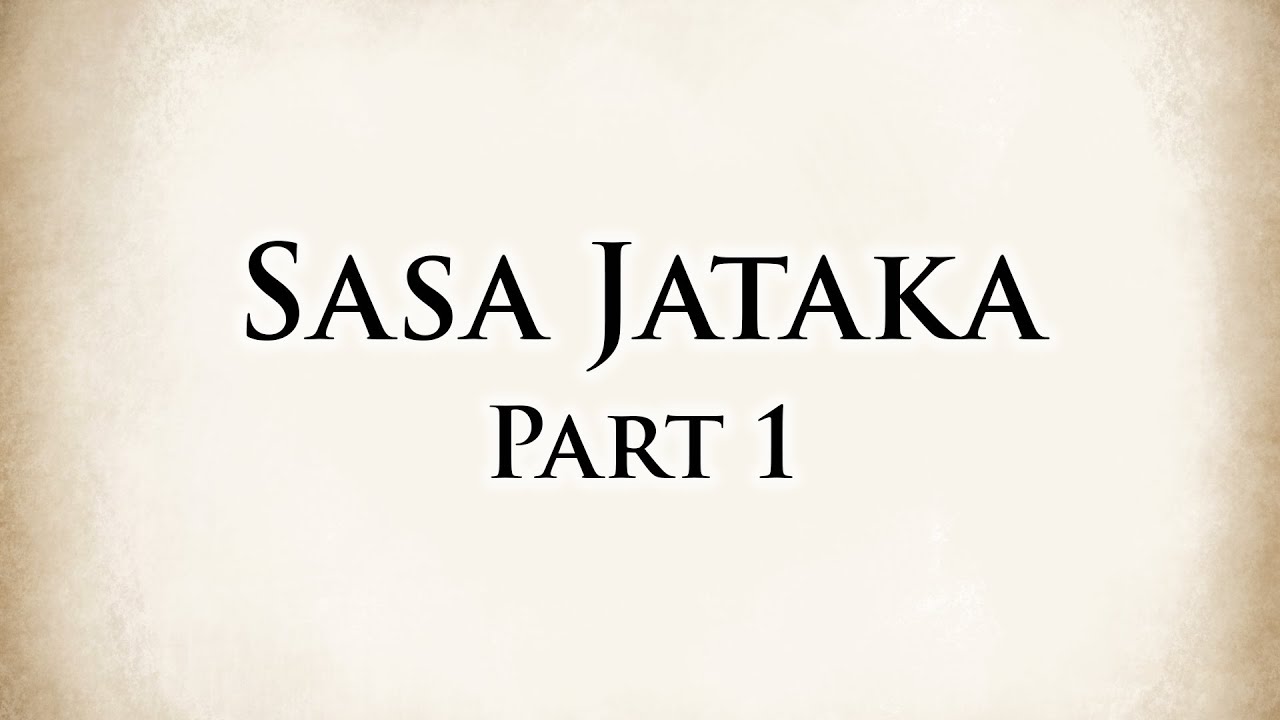 The Dedicated Rabbit | Sasa Jataka (Part 1) | Animated Buddhist Stories - YouTube