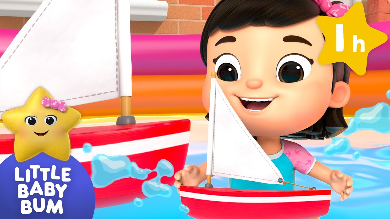 Baby Splashing in the water | Playtime songs | Little Baby Bum - YouTube