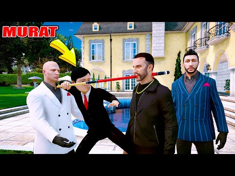 MURAT BÜŞRA'YI KAÇIRAN MAFYA BABASINI DÖVÜYOR! - GTA 5 MURAT'IN HAYATI