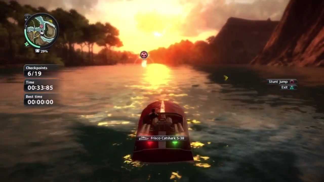 Just Cause 2 Walkthrough HD - Boat Race - Part 19 [No Commentary] - YouTube