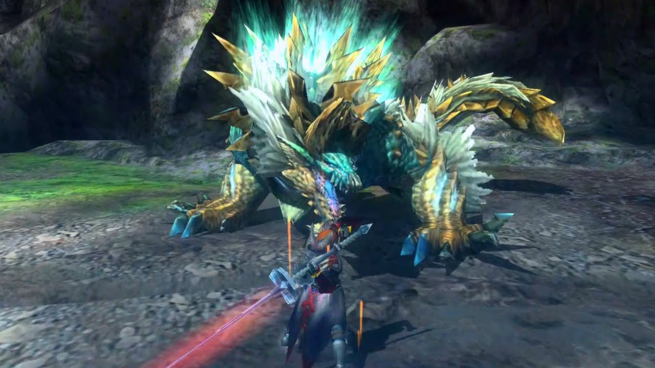 Monster Hunter 3 Ultimate - Zinogre (Moga Village) - YouTube