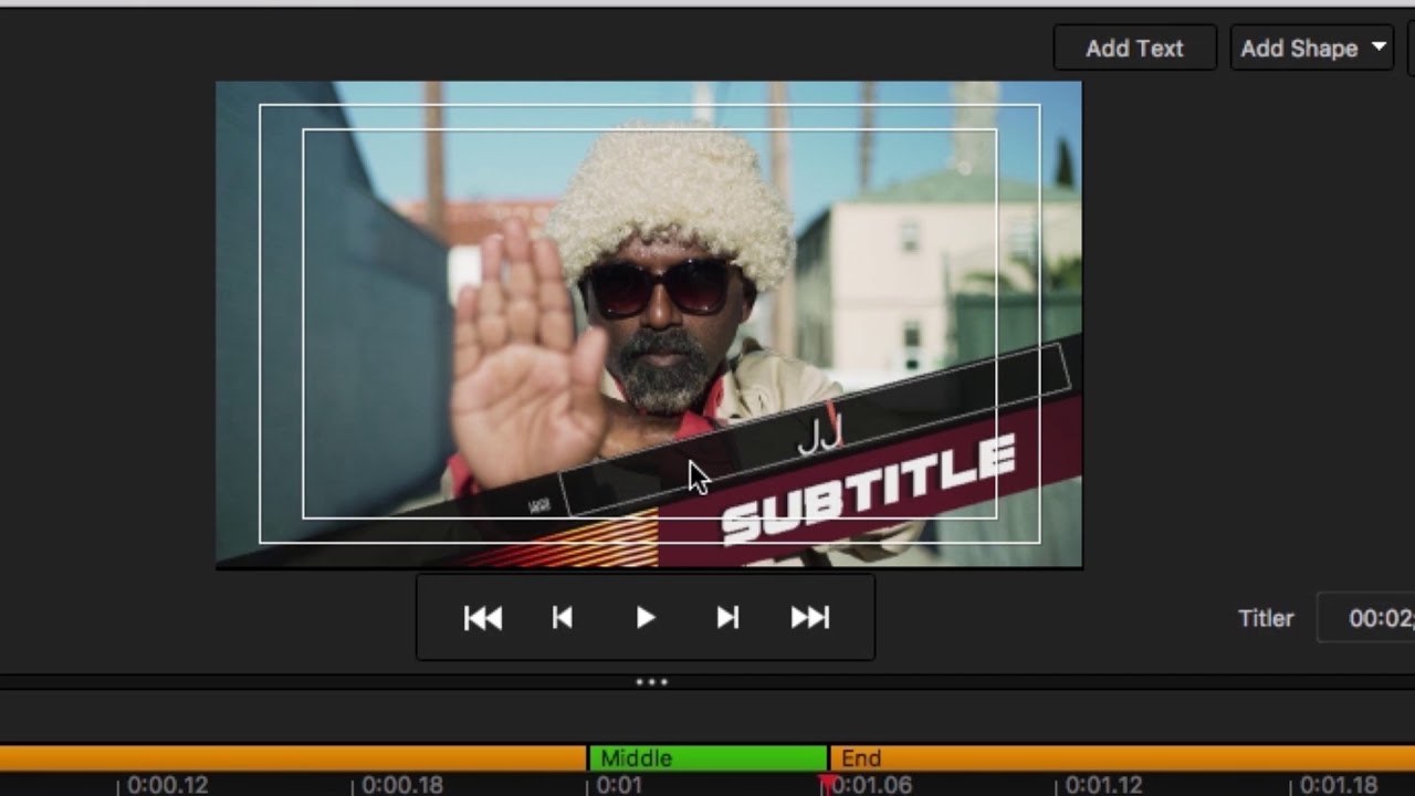 NBFX Titler Pro 6 Template Based Workflow - YouTube