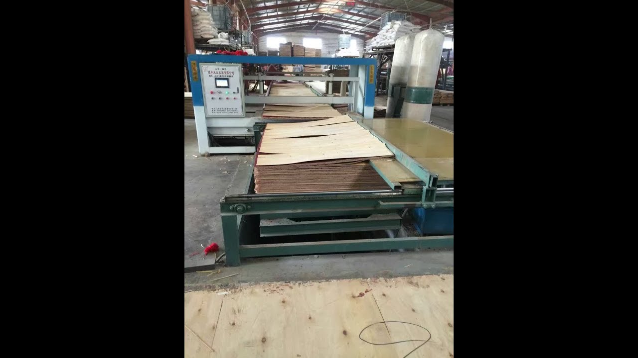 plywood forming machine,core veneer paving machine,Plywood production ...