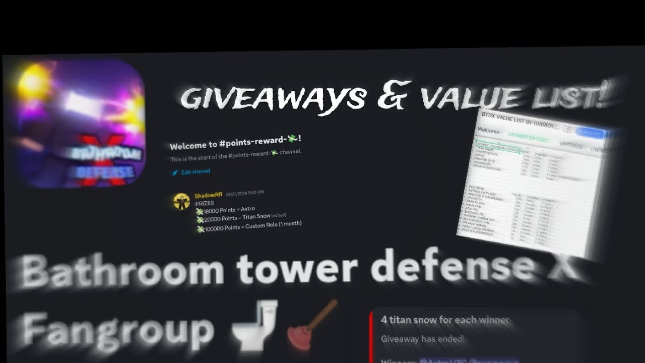 my BTDX Discord server! link last updated 25 oct 2024. - YouTube