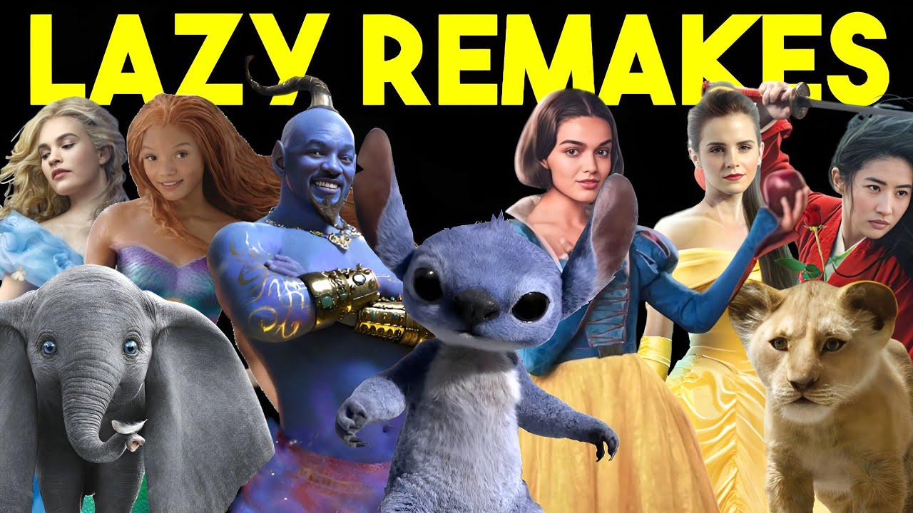 Lazy Disney Remakes: The Death Of Creativity | BREAKDOWN - YouTube