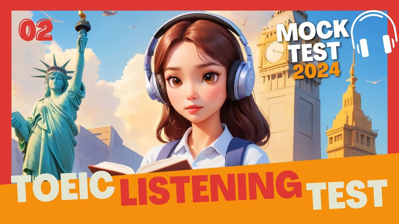 02 - TOEIC Listening Test 2024 Mock Exam Practice - YouTube