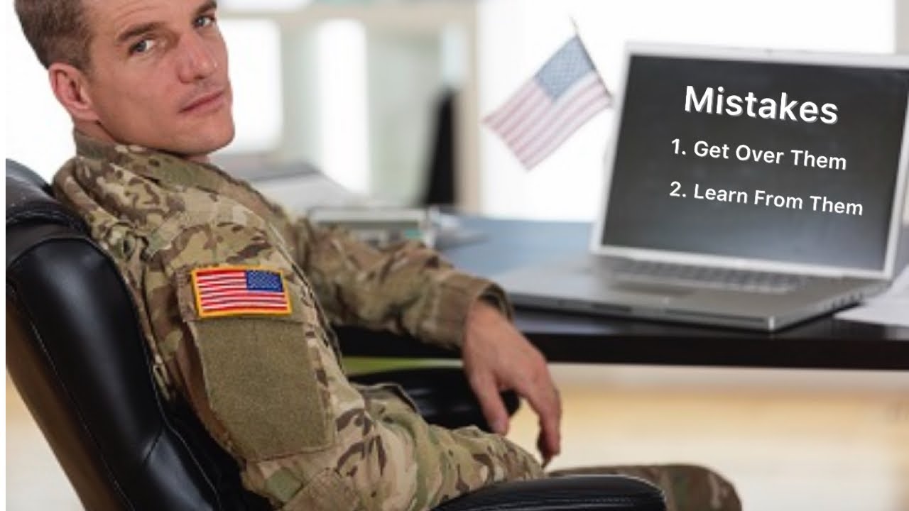 You Are Going To Make Mistakes In The Military! - YouTube