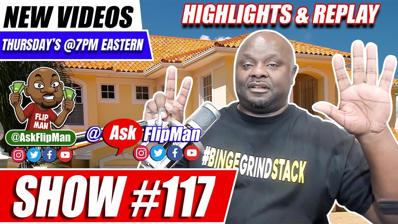 Wholesaling Real Estate Q&A - Ask Flip Man Show 117 for Real Estate ...
