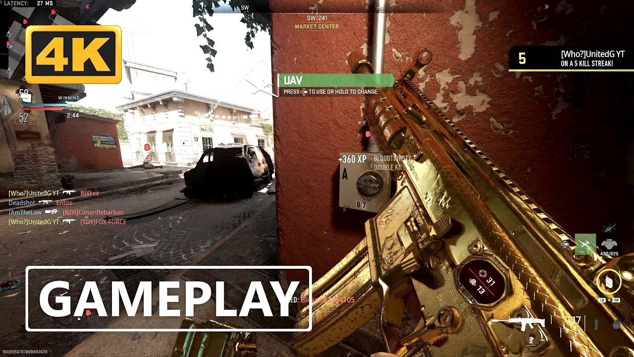 CoD Modern Warfare 2 Multiplayer Gameplay 4K - YouTube