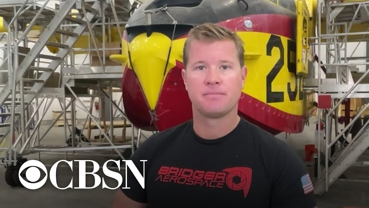 Bridger Aerospace CEO on technology helping fight California wildfires - YouTube