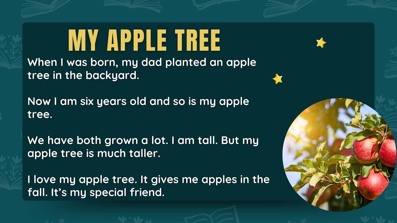 My apple tree - YouTube