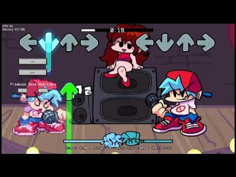 mid-song playback rate modifier coded in fnf using lua - YouTube