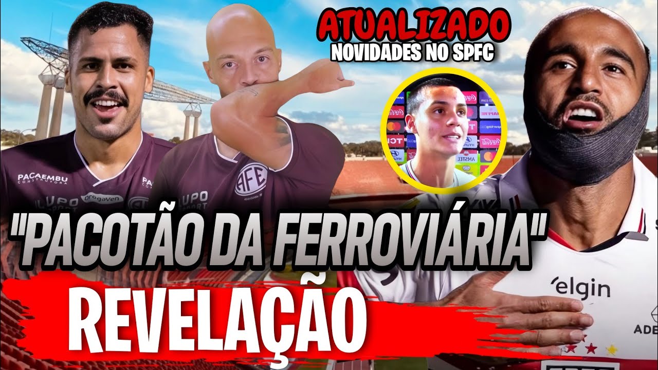 REVELADO! REFORÇOS PARA O SPFC VINDO DA SÉRIE B? | SITUAÇÃO DE LUCAS ...