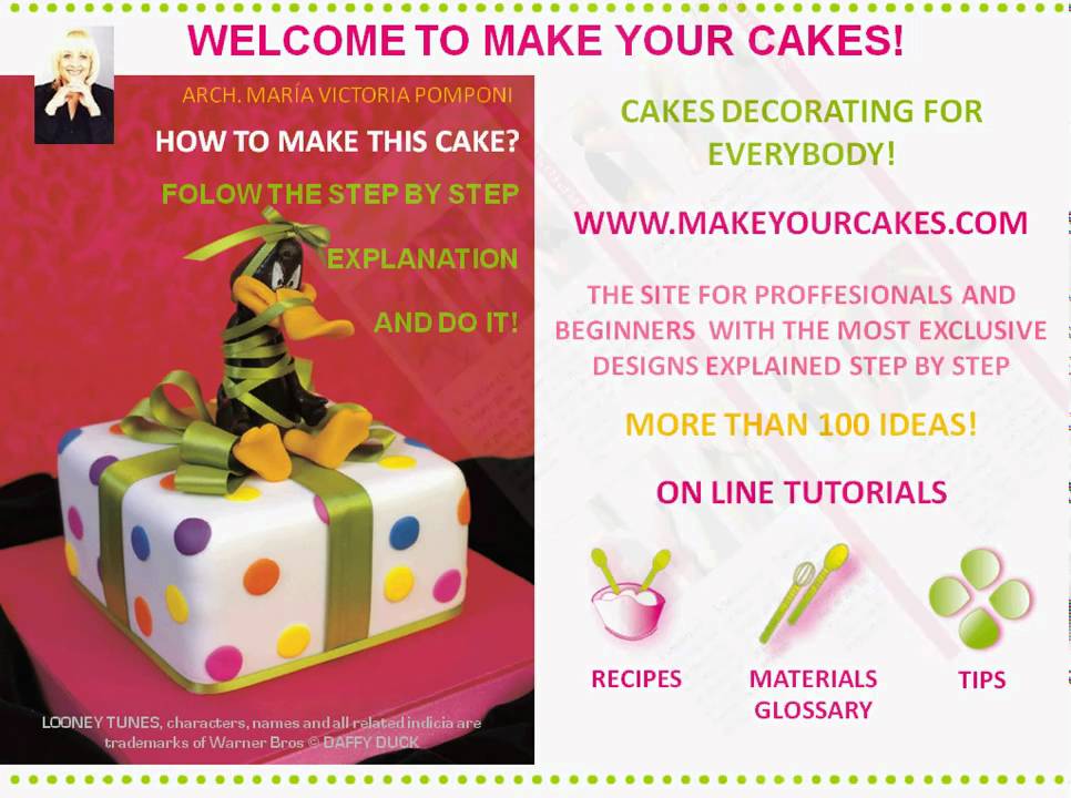Cake Decorating Tutorials - How to make a cake - YouTube
