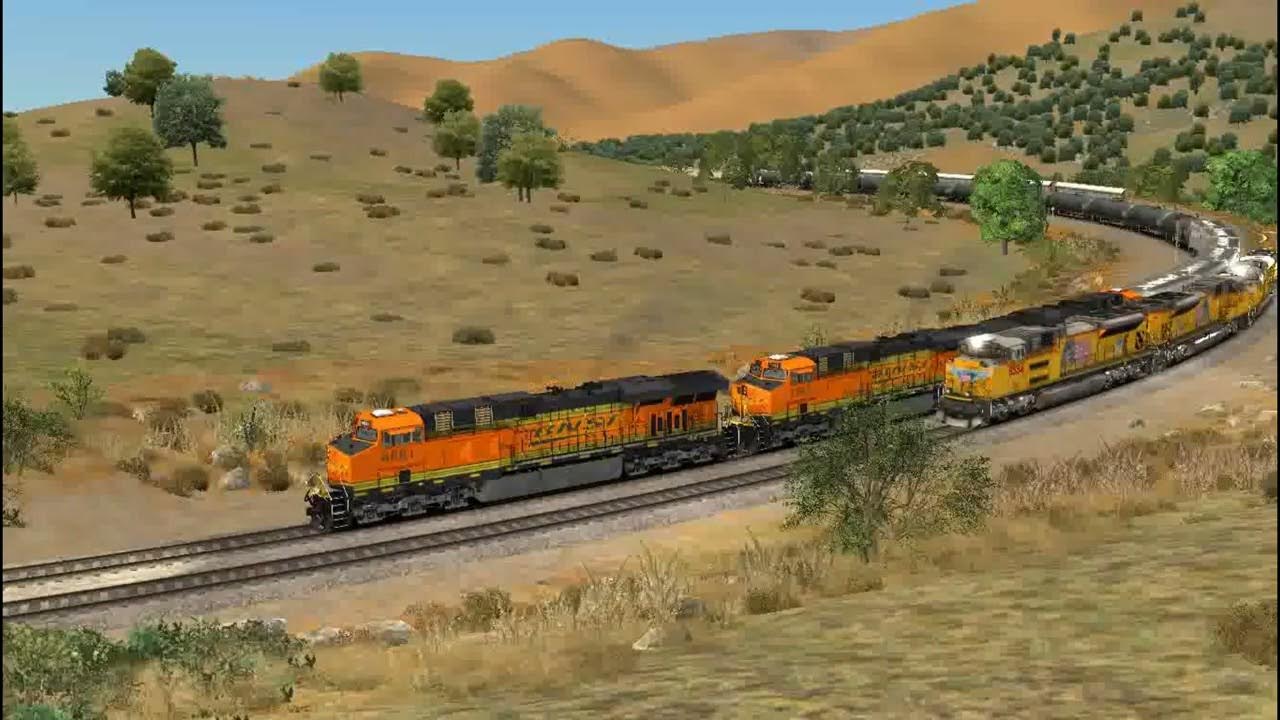 Train Simulator: Railfanning Walong(Tehachapi Loop) - YouTube