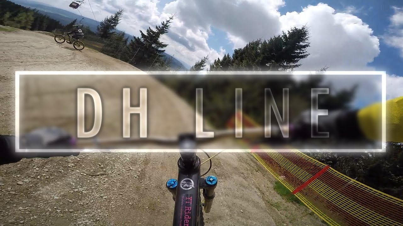 Bikepark Ochsenkopf - DH LINE 2017 [full trail] - YouTube