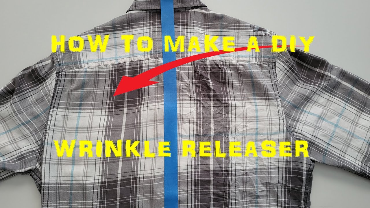 How To Make A DIY Wrinkle Releaser Spray | Homemade Dewrinkler Spray ...