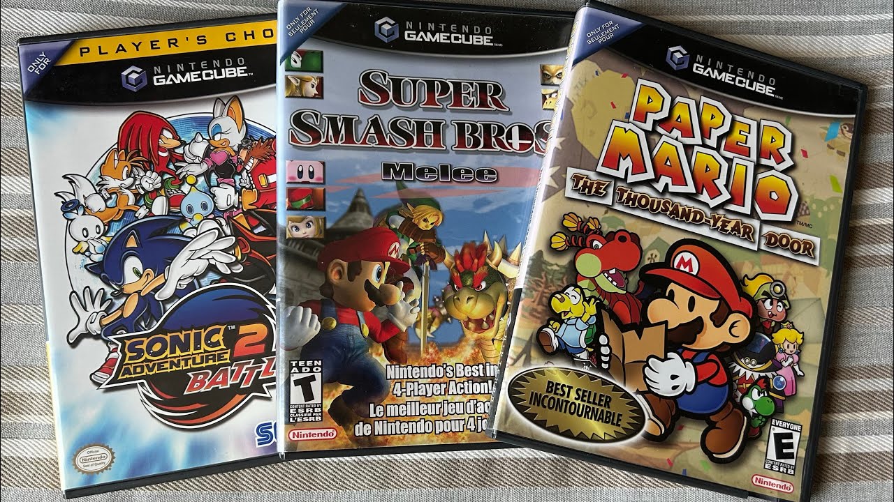 My GameCube Game Collection - YouTube