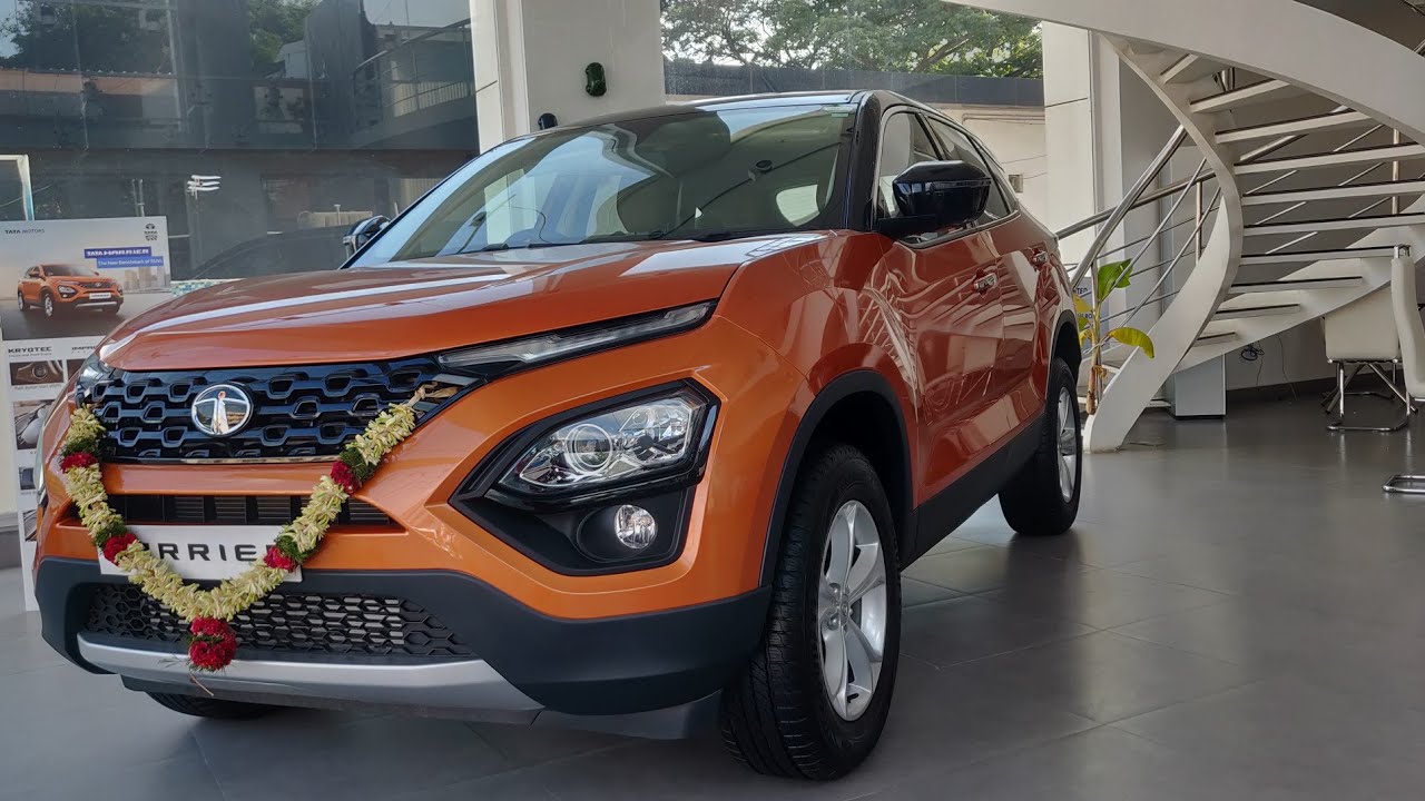 Tata Harrier Dual Tone | Interior | Exterior | Walk-around in HD ...