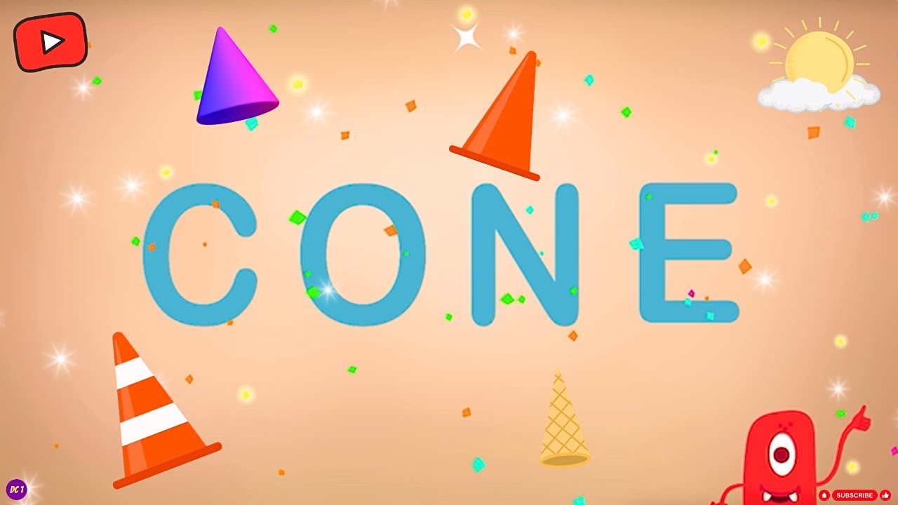 Shapes & ABC Alphabet | Tracing & Phonics CONE | Explore the World of ...