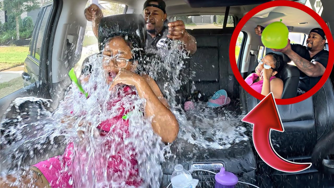 Giant Water Balloon Prank On Pregnant Wife Backfired Youtube