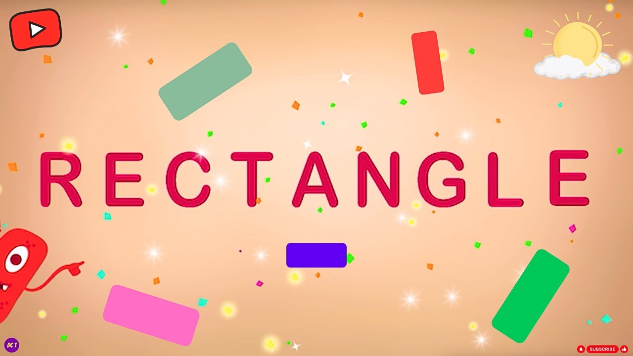 Shapes & ABC Alphabet | Tracing & Phonics RECTANGLE | Explore the World ...