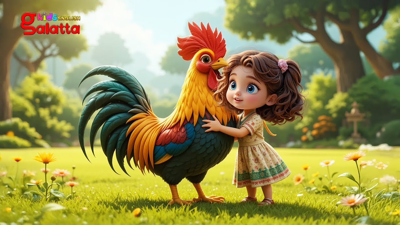 The Rooster Song - English Nursery Rhymes for Children | Galatta Kids ...