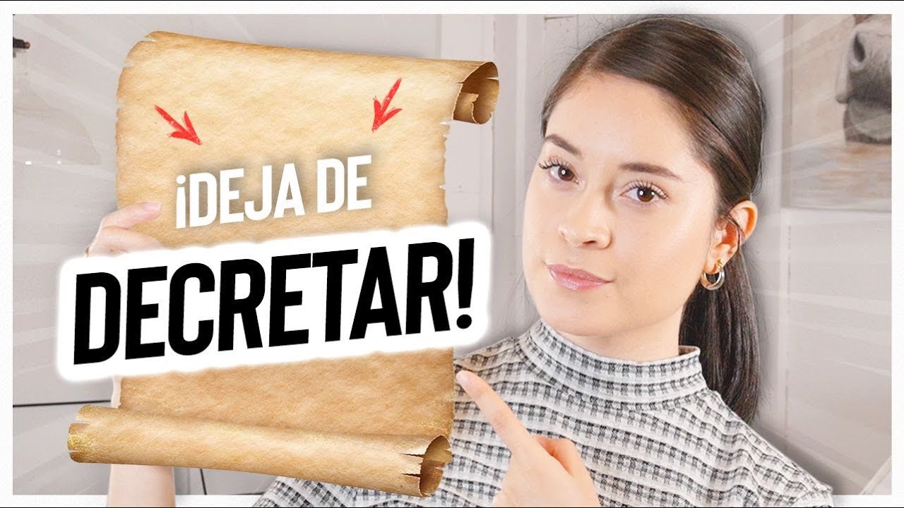 ¿ES BÍBLICO DECLARAR/DECRETAR? - YouTube