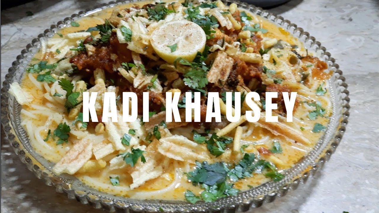 Memoni Style Kadi Khausey Recipe by Mom's Kitchen - YouTube