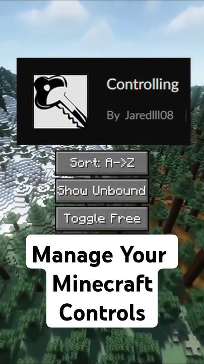 This is THE Best Minecraft Mod For Keybinds - YouTube