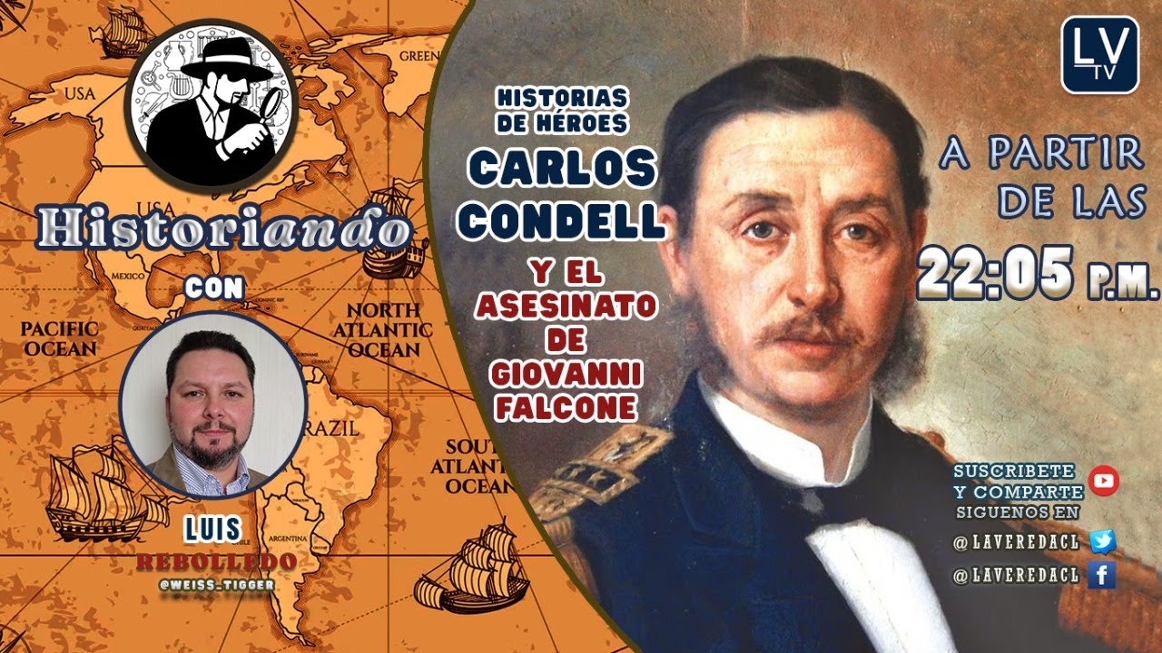Almirante Carlos Condell y el asesinato de Giovanni Falcone ...