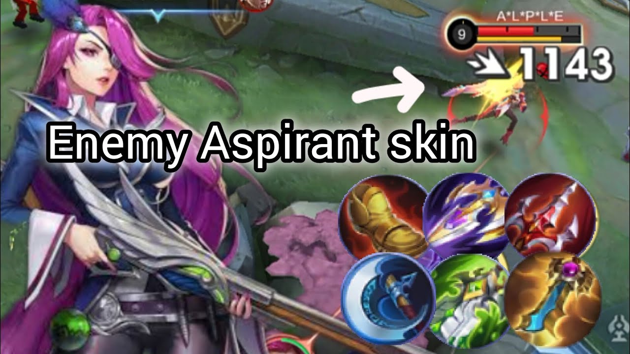 I MET LESLEY ASPIRANT SKIN - [ MOBILE LEGENDS] - YouTube