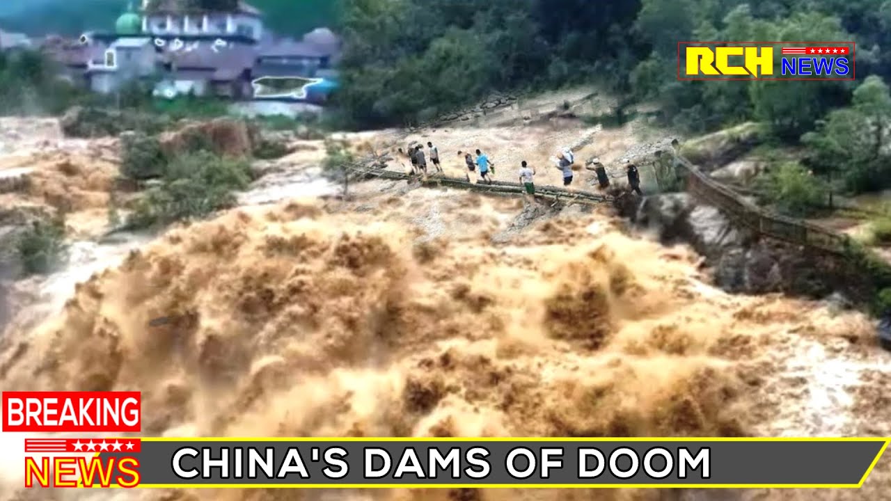 3 GORGES DAM COLLAPSE, china flood 2021, three gorges dam collapse ...
