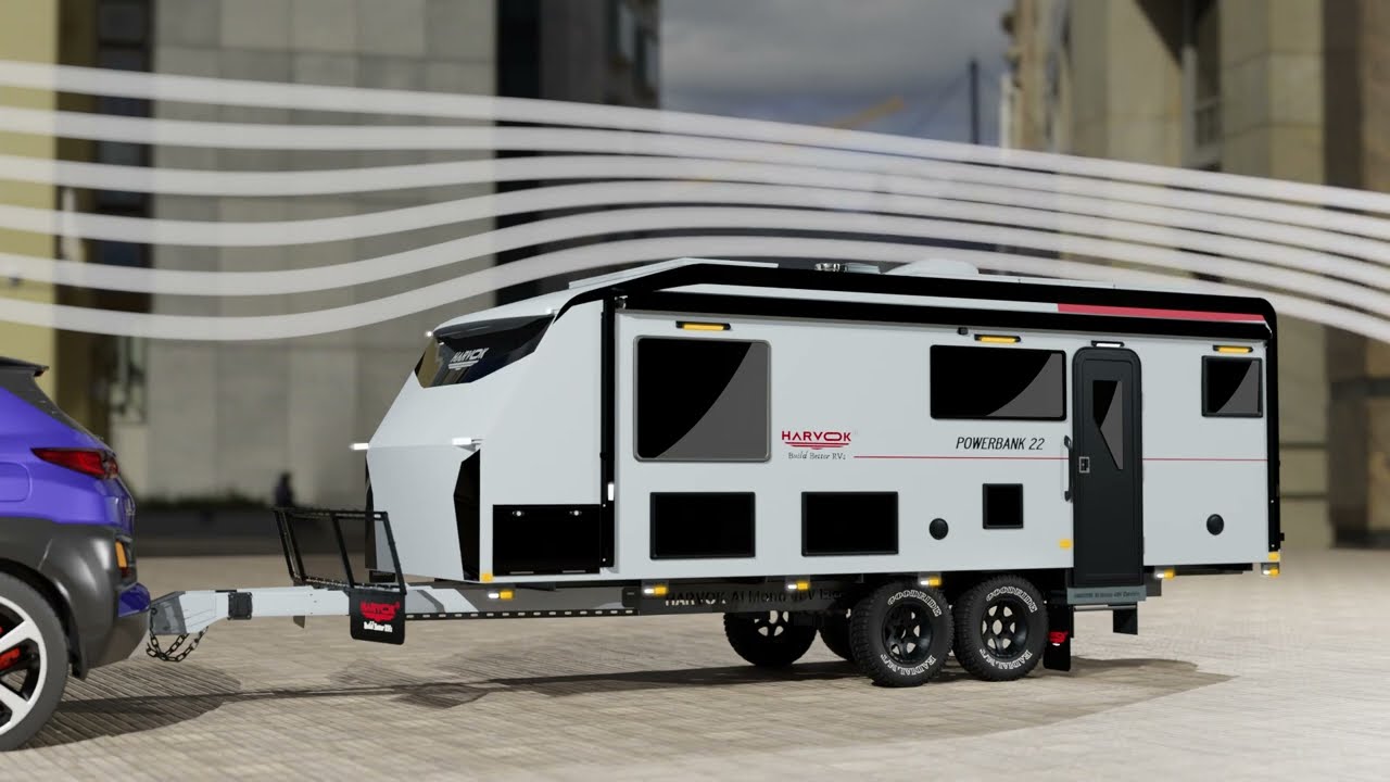 Electric Caravans | Aluminum Monocoque Caravans - Harvok